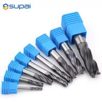 China TiAIN Coated Carbide End Mill With Varying Flute Length And D1-20mm Cutting Diameter for sale