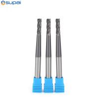 China CNC TiAN Coated Carbide End Mill For Customized Stainless Steel And Copper Alloy Processing for sale