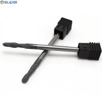 China Customized Carbide Shank Diameter End Mills With Variable Helix Angles for sale