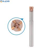 China Custom Helix 45 End Mills For Hardened Workpieces for sale