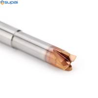 China Custom Helix 45 End Mills For Hardened Workpieces for sale