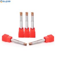 China Custom Helix 45 End Mills For Hardened Workpieces for sale