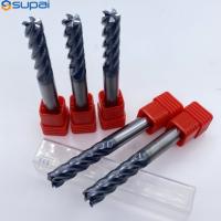 China 45/55 Degree Precision Helix Angle Copper Alloy End Mill for sale
