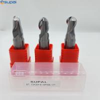 China High-Hardness End Mills For Cutting Stainless Steels Copper Alloy Tailored Shank Diameter And Coating for sale