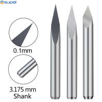 China Solid Carbide V Cutter Engraving Tools Hardness Workpieces Machining  with 2/4 Flutes for sale