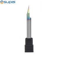 China SUPAL V Engraving Cutter Varies Cutting Speed Carbide End Mill With Flute Length Varies And Cutting Diameter D1-20mm for sale