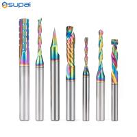 China Custom End Mills With Carbide Material And DLC PCD NANO BALZERS Coating for sale