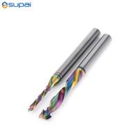 China Supal Carbide End Mill For Woodworking DLC Coating  CNC Machining Customized for sale