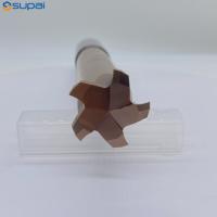 China CNC Machine ANCA Custom End Mills With Variable Flutes And Degrees Cutting Edge Angle for sale