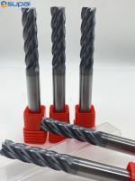 China SUPAL Varying Cutting Speed Carbide End Mill With Cutting Edge Type And Shank Diameter for sale