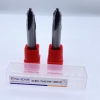 China Custom End Mills For Copper Alloy With AlTiN/TiAlN Coating And Cutting Edge Type for sale