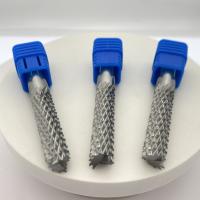 China Precision Cutting Carbide End Mill With Varies Cutting Edge Type And TiAIN Coating 38-200mm Overall Length for sale
