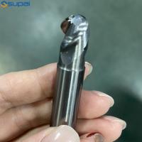 China Supal Customized Ball Nose End Mill 3flutes Custom End Mills For Cutting Carbon Steels Alloy Steels for sale