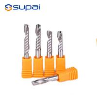 China SUPAL Cemented Carbide 1 Flute CNC End Mill With DLC Coating Wooden Router Bits End Mill Coatings for sale