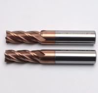 China Solid Square 1 8 4 Flute End Mill Diameter 1-20mm Tungsten Carbide for sale