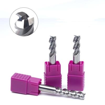 China High Performance End Mills For Aluminum , Single Flute End Mill Aluminum 1-20mm for sale