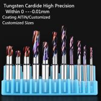China Tungsten Carbide Drill Bits High Precision Within 0 --0.01mm Coating AlTiN/Customized Customized Sizes for sale