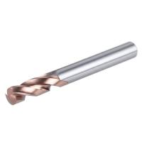 China 1 Flute Type High Polished Carbide Drill Bits for Smooth and Precise Drilling for sale