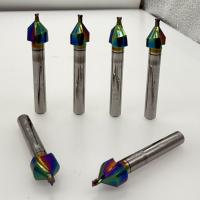 China Supal Carbide  Customized Milling Cutter For Wood CNC  Machining With 2/4 Flutes DLC Coating for sale