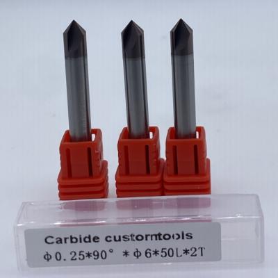 China Supal High Hardness Carbide Customized Chamfer End Mill Cutting Tools OEM/ODM For Precision Machining for sale