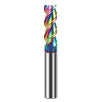 China Supal Solid Carbide End Mill 3flutes for aluminum 45° helix angle engineered to enhance cutting performance for sale