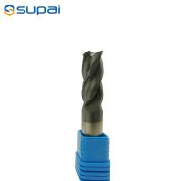 China High Precision Square End Mill 4 Flute Metal Cutting Tool Diameter 1-20mm for sale