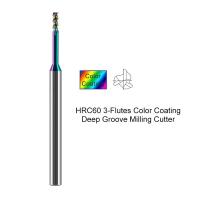China Long Neck End Mills suitable for machining hard metals and alloys in applications demanding extended reach and precision for sale