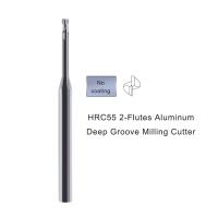 China Long Neck End Mills suitable for machining hard metals and alloys in applications demanding extended reach and precision for sale