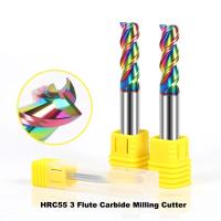 China High speed end mills for aluminum optimized to reduce heat generation and improve machining efficiency on soft metals for sale