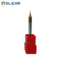 China High Hardness Micro Carbide Roughing End Mills 0.5mm AlTiN Coating for sale