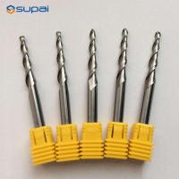 China Carbide Taper End Mill For Aluminum Polished Non-Ferrous non-metallic metal for sale