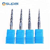 China 2 Flute Tapered Wood Milling Cutter Metal Working Tool ISO Certification for sale
