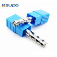 China High Speed Carbide End Mills For Aluminum / 3 Flute End Mill Aluminum for sale