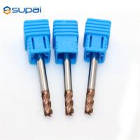 China Custom Square End Mill / Straight Shank End Mill Long Working Lifespan for sale