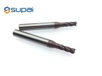 China 4 6mm Square Corner Radius End Mill Solid Carbide High Performance for sale