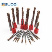 China 2 Flute Roughing Finishing End Mill Customized Length OEM Service for sale