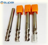 China Cobalt Roughing End Mill For Aluminum , 4 Flute Corner Rounding End Mill for sale