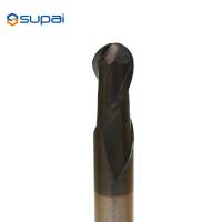 China Flat 6mm Carbide End Mill Overall Length 50-150 ISO Certification for sale