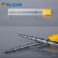 China 2 4 Flute Carbide Tapered End Mills 30 Degree / Ball Nose Milling Cutter for sale