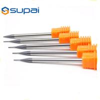China 45 Degree Miniature Carbide End Mills For Stainless Steel And Cast Iron for sale