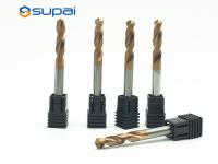 China Supal High Speed Solid Carbide  CNC Twist Drill Bit For Metal Working for sale