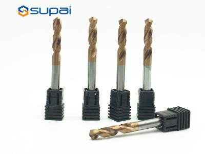 China Supal High Speed Solid Carbide  CNC Twist Drill Bit For Metal Working for sale