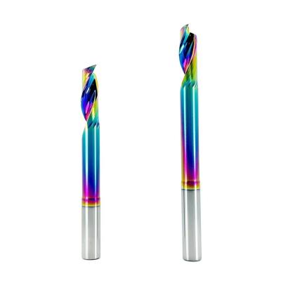 China Supal Tungsten Steel Single-flute Profiling Milling Cutter,Profile Drilling Cutting Engraving Machine Milling Cutter, CNC Burr-Free For Aluminum for sale