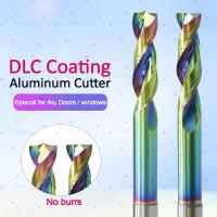 China Supal Tungsten Steel 2Flutes Aluminum Alloy Special Milling Cutter Flat Bottom Two-Edged Keyway Aluminum Profile Engraving Cutter With Extended Blade Profiling for sale