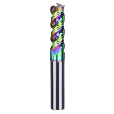 China Supal U-Shaped High-Efficiency Aluminum Milling Cutter Tungsten Steel 3-Flute End Mill Hard Alloy CNC Machining Tool for sale