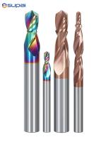 China Supal Precision Carbide Drills Customized Sizes Customized Cutting Edge Angle Suitable For Industrial for sale