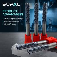 China High Precision Carbide Milling Tools Suitable for Complex Surface Milling and Fine Finishing in CNC Component Manufacturing for sale