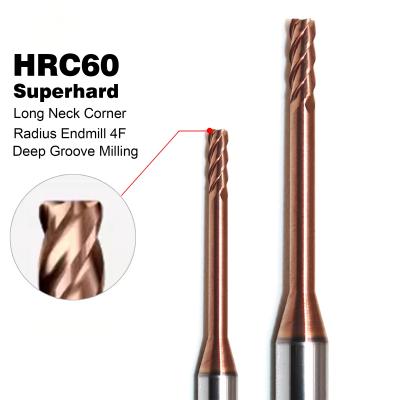 China Supal Durable Long Neck End Mills Designed To Withstand High Cutting Forces And Deliver Precise Results In Deep Milling Tasks for sale