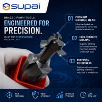 China SUPAL Professional carbide cutting Tools For Profiling And Slotting Tasks With High-Performance Custom High Precision Form Tools For Aluminum Machining for sale