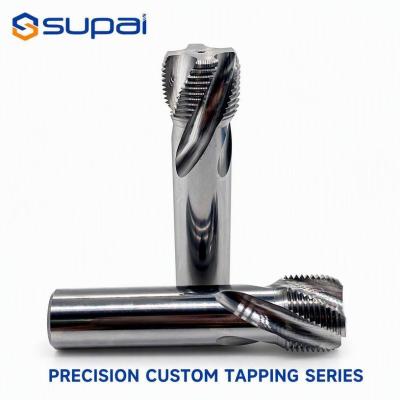 China SUPAL Precision Custom Tapping Flawless Internal Threads Threading Efficiency With Custom-Engineered Carbide Tap For High-Performance CNC Operations for sale